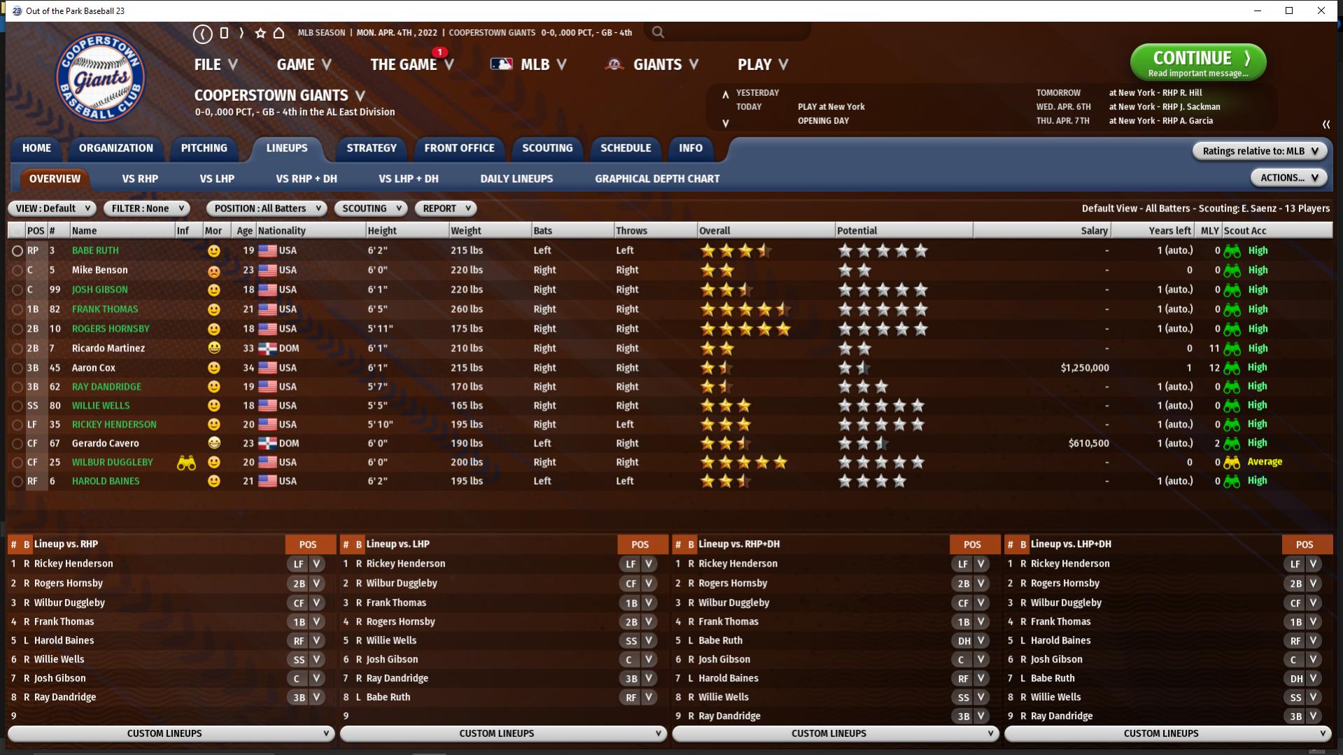 Negro Leagues players - OOTP Developments Forums