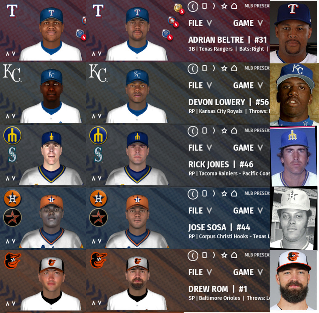 Complete Universe Facegen Pack - Page 201 - OOTP Developments Forums