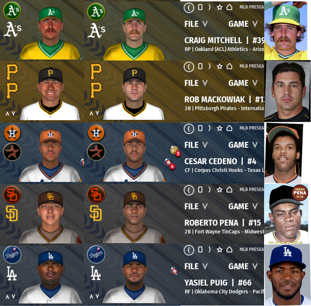 Complete Universe Facegen Pack - Page 201 - OOTP Developments Forums